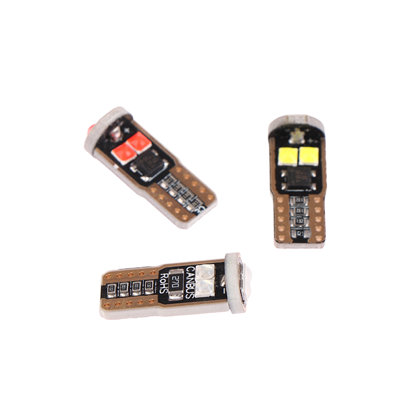 2 pz Piccola Luce T10 W5W Canbus Luce Interna LED 6 SMD 3030 Lampadina LED