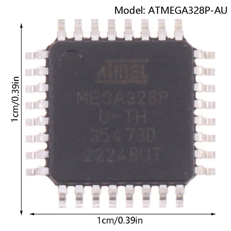 ATMEGA328P D'ORIGINE - AU ATMEGA328P SMD TQFP32 PIP Microcontrôleur IC ...