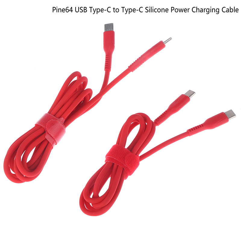 Original Pine64 USB Type-C to TypeC Silicone Power Charging Cable For Pinecil | eBay