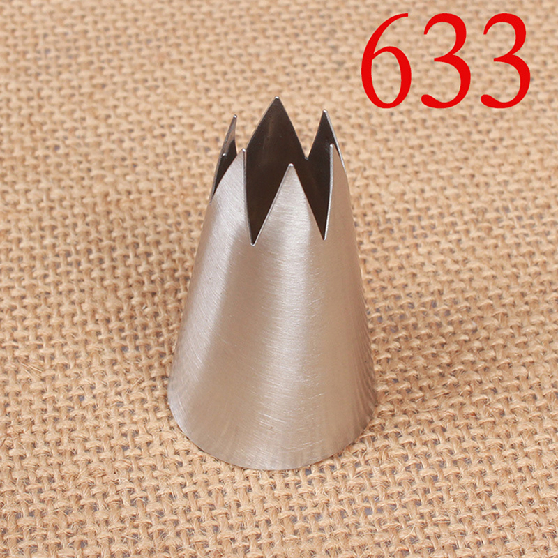 1PC Large Open Star Piping Nozzle Icing Cream Nozzles Bakeware Pastry ...