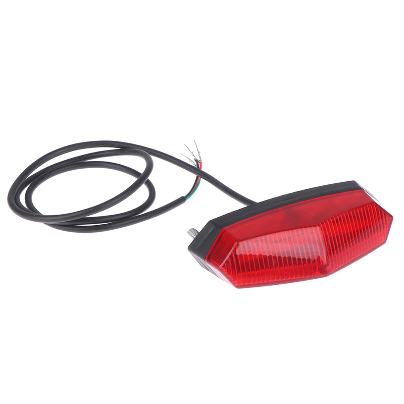 24-60V Electric BikeTaillights LED Safety Warning Rear Lamp For E-scooter