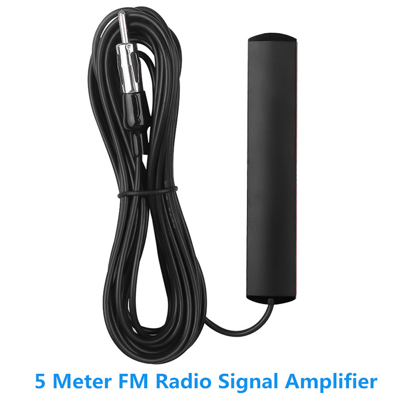 Radio FM Antenna Signal Amplifier Cable Vehicle Ship Signal Amplifier Auto Parts