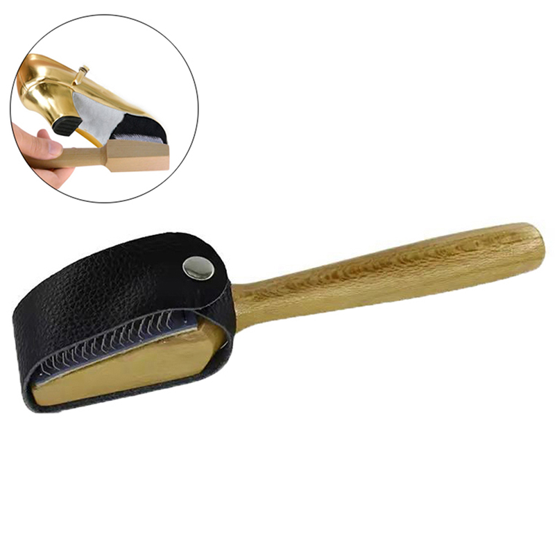 Wooden Suede Sole Wire Shoe Brush Cleaners Ballet Dance Shoes Cleaning Brushes