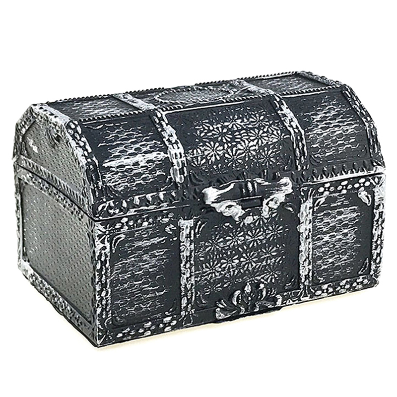 Boîte au trésor de pirate en plastique rétro | eBay