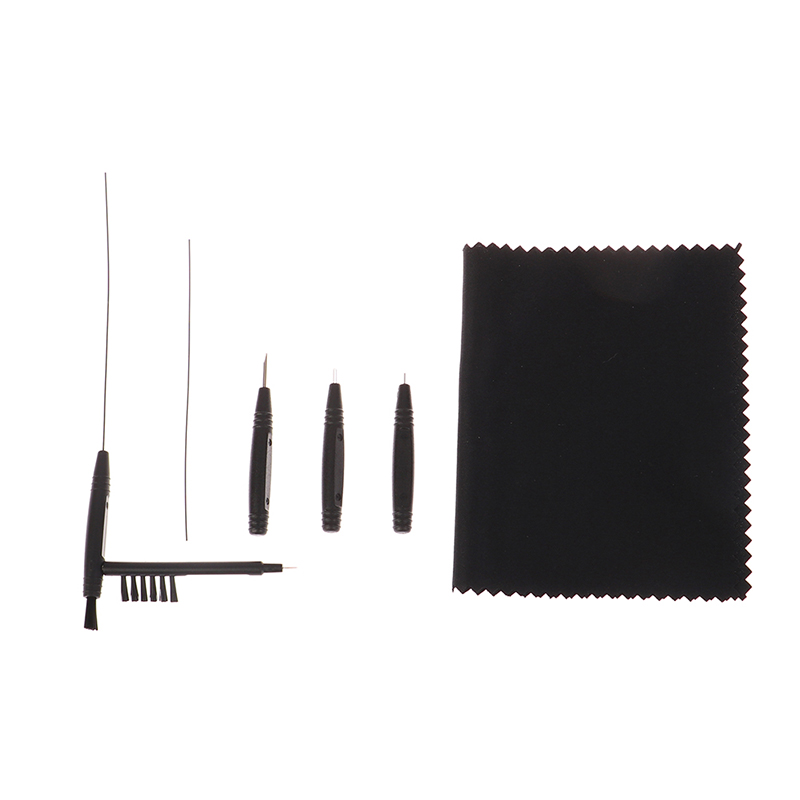 8Pcs Hearing Aid Cleaning Kit Brush Vent Cleaner Wire Magne Wax Loop ...
