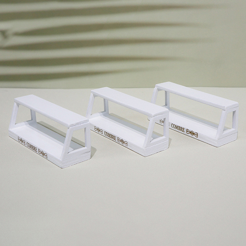 1pc 1/12 Dollhouse Miniature Wooden Bedroom Bedside Cabinet Furniture Accesso EI