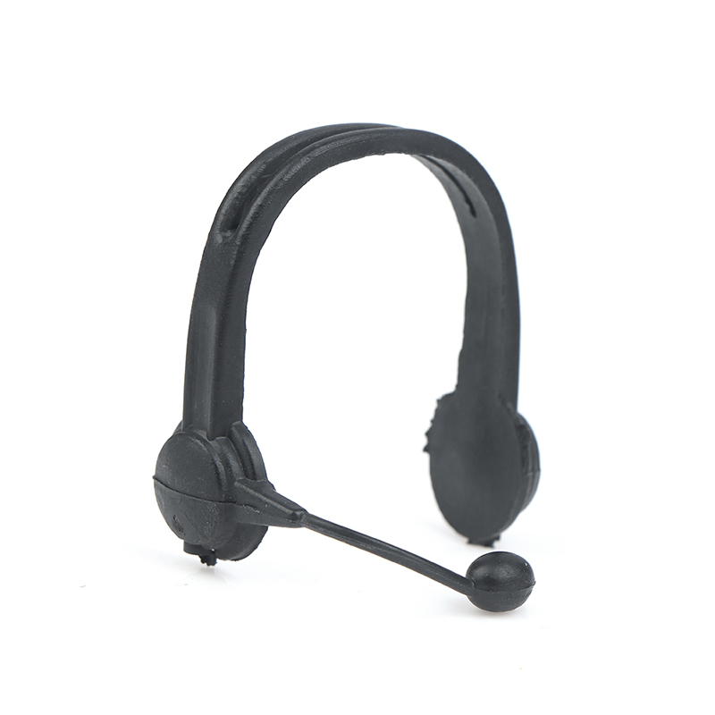 2Pcs 1:12 Dollhouse Miniature Earphone Headset Headphone Model Home ...