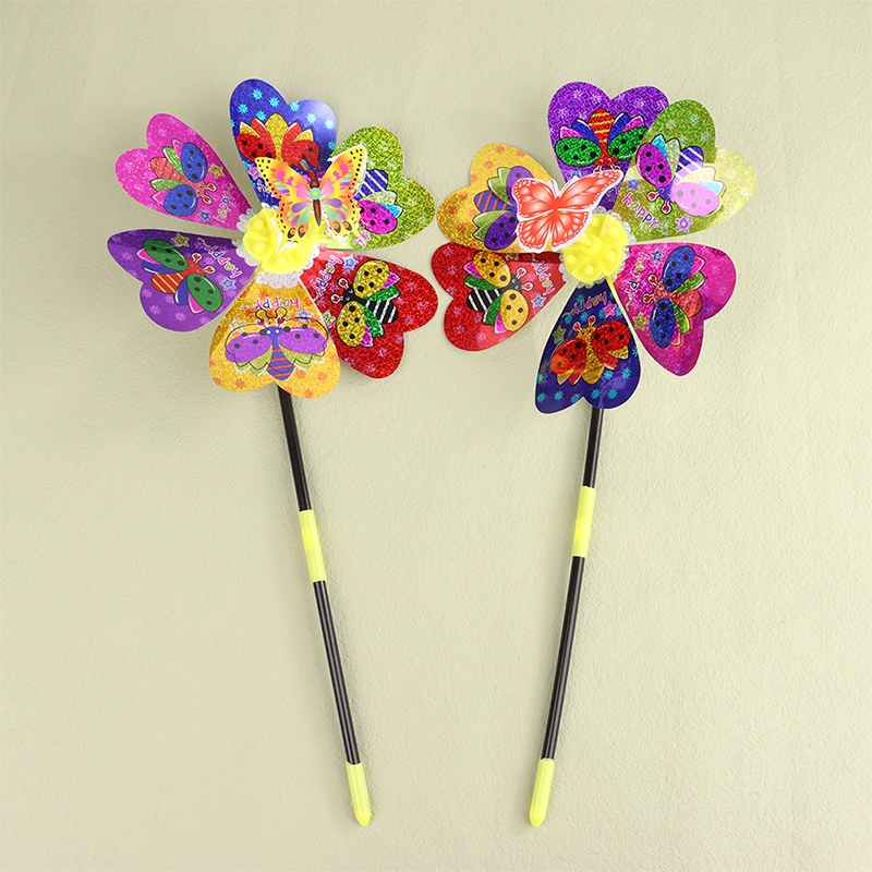Colorful Windmill Animal Pinwheel 3D Wind Spinner Home Garden Yard ...