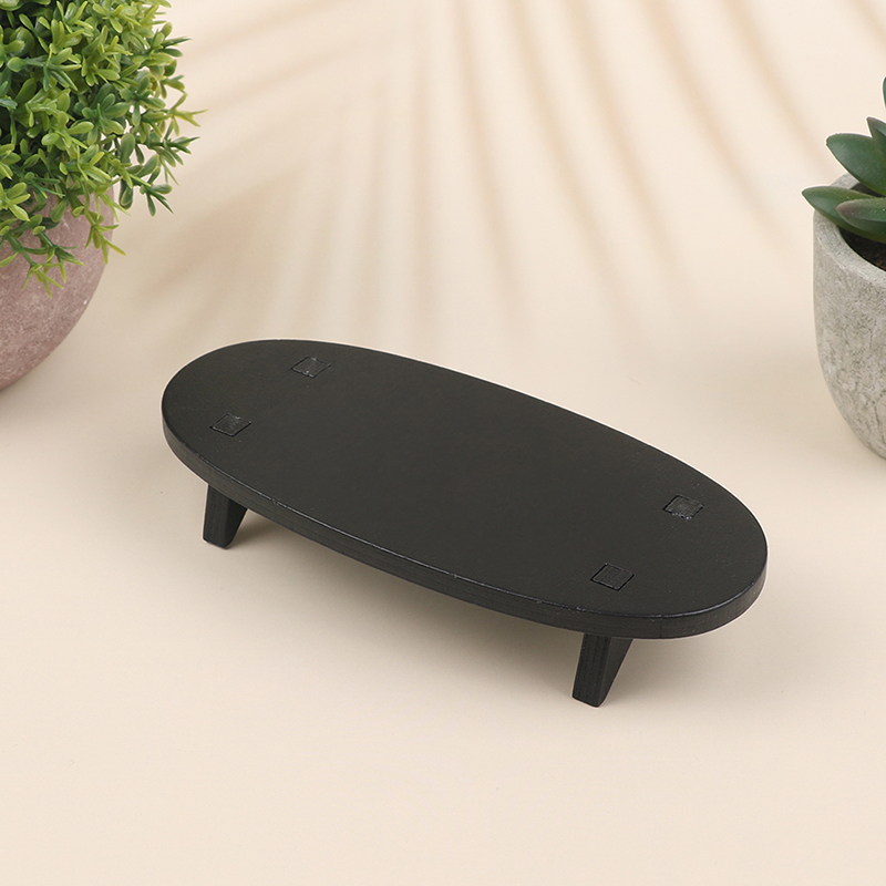 Dollhouse Miniature Coffee Table Computer Desk Tea Table Model Living Room EI