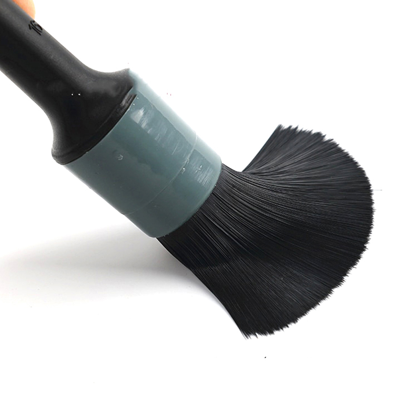 5PCS Car Brushes Car Detailing Brush Set Long Soft Bristle Air Outlet Brush