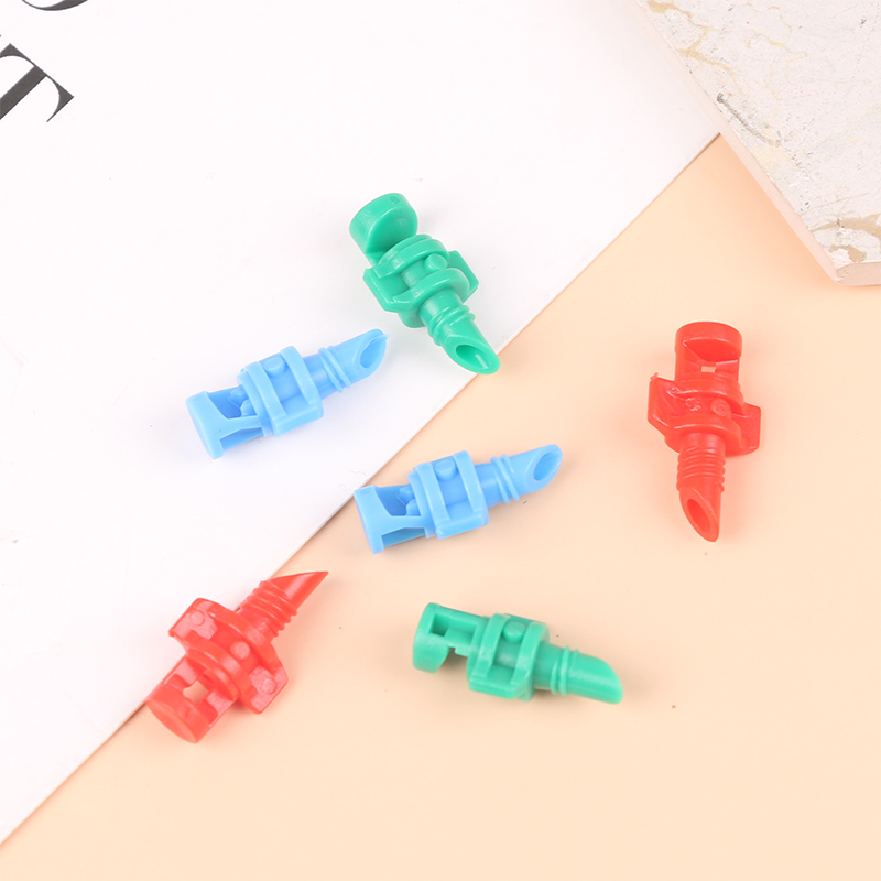 50Pcs/Pack 90/180/360 Degree Refraction Nozzle Drip Irrigation Sprinkler EI