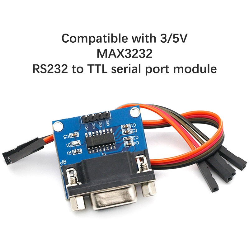MAX3232 RS232 TO TTL Serial Port Converter Module Connector Flashing Board PX £2.52 - PicClick UK