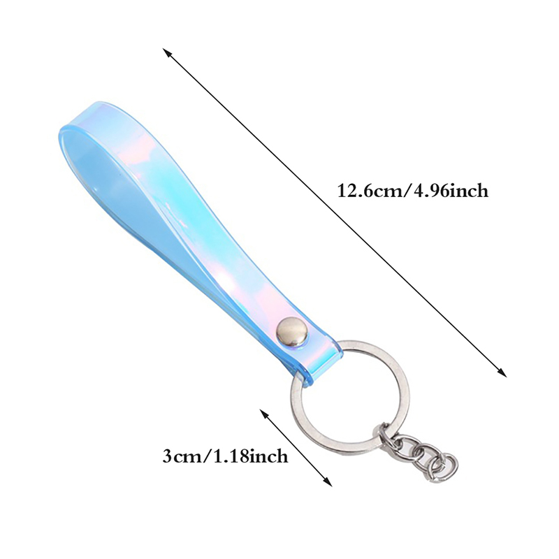 Keimchain Creative Dazzle Car Pvc per tasti Lanello di gomma morbida laser  ba