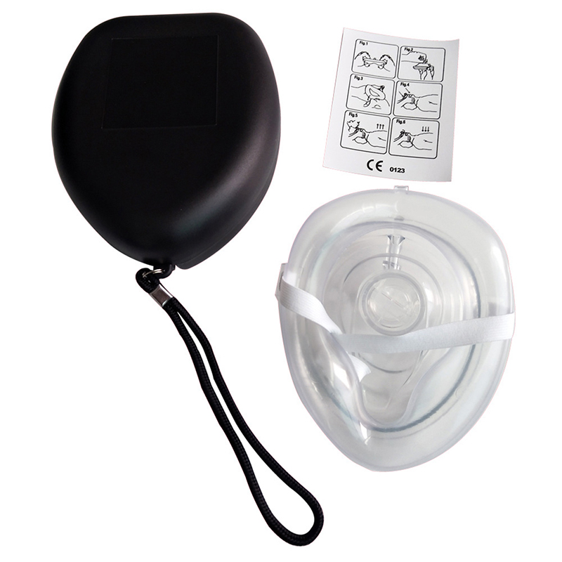 Professional First Aid CPR Breathing Mask Rescuers Reusable First Aid ...