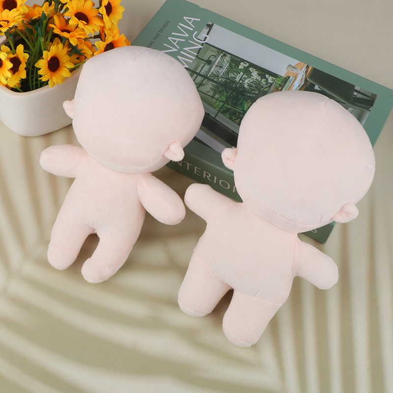 Kit bambole peluche stampi ricami vuoti mini bambole fatte peluche  EI