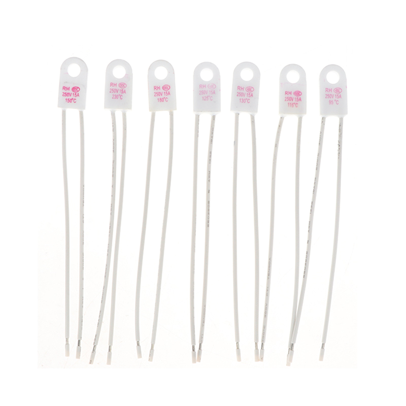 5 pz RH/Tf 135 gradi 15 A 250 V fusibile temperatura collegamenti termici temperatura Prot Th