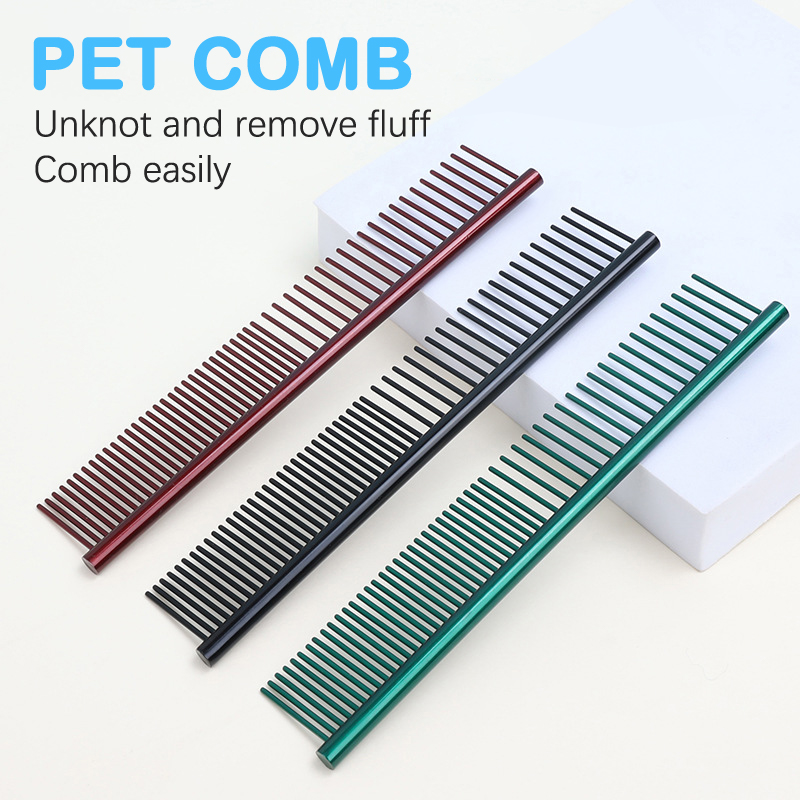 Pet Grooming Comb for Dog Cat Clean Brush Professional Dog Grooming Accessories