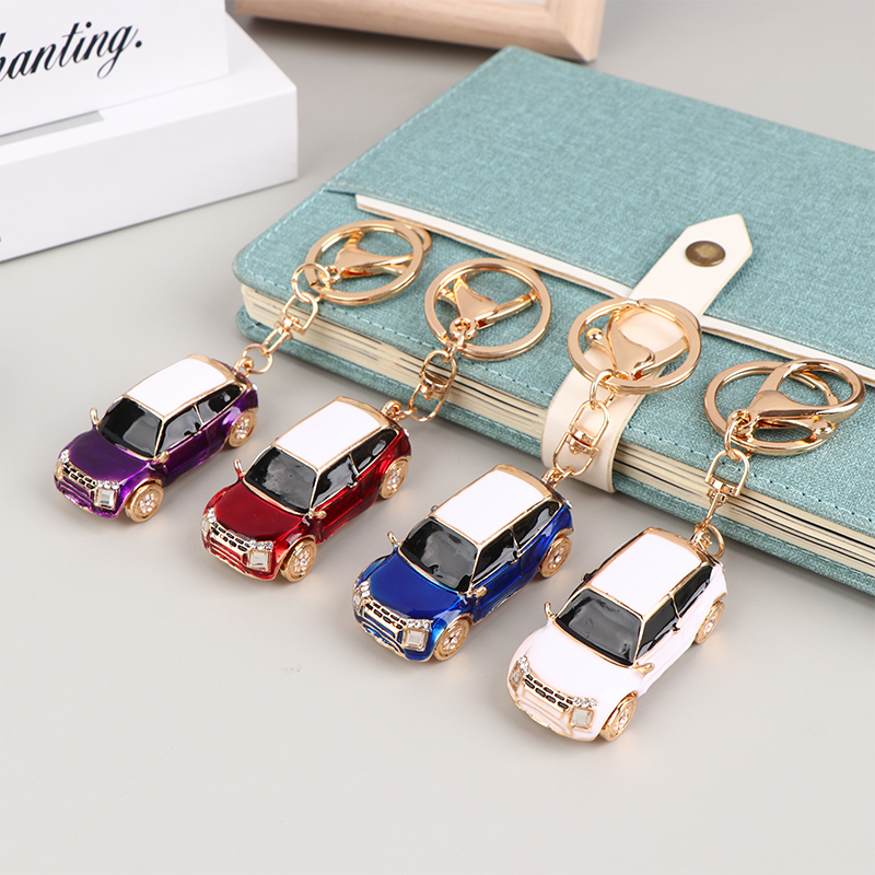 Borsa Moda Portachiavi Auto Cristallo Portachiavi Accessori Strass Bella Tastiera RODE