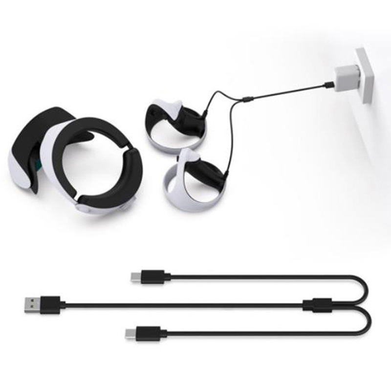 1 pz cavo dati USB 2 in 1 caricabatterie tipo C interfaccia compatibile per switch/PS5 BII