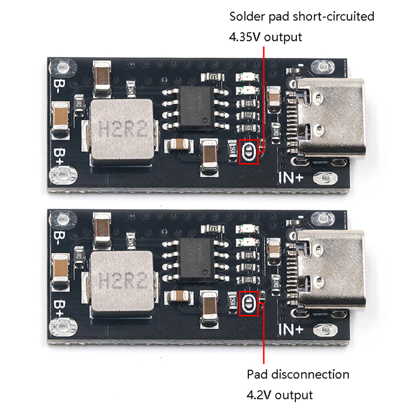 Type-C USB Input High Current 5V Polymer Ternary Lithium Battery Charging Mo -wf