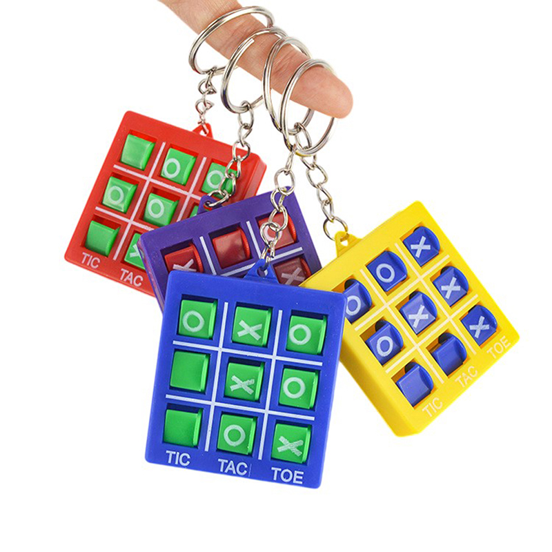 OX Chess Key Chain Parent-Child Interaction Leisure Board Game Educational To Pe