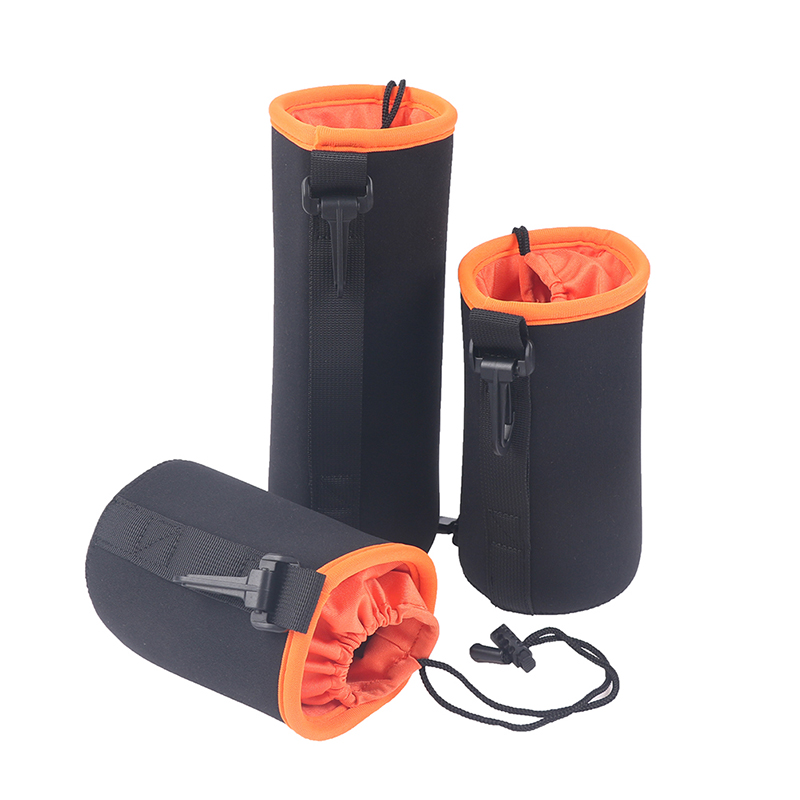 Camera Lens Pouch Bag Neoprene Waterproof Video Camera Lens Pouch Bag Case EI