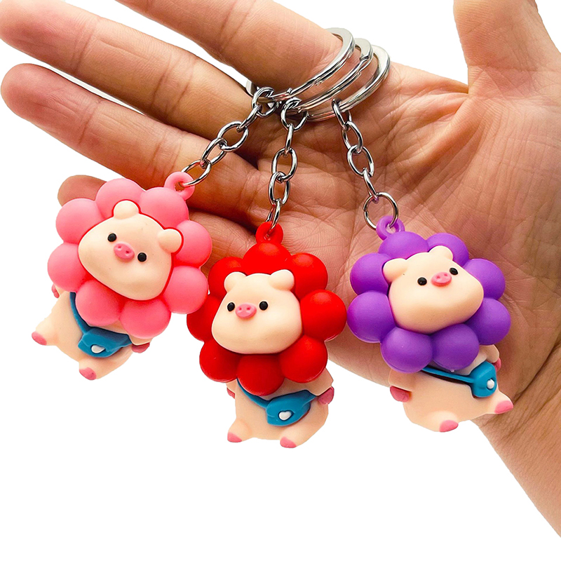 PVC GLUE SOMBRA NUEVA LINDA PEDITA DE GUNFOWLOWER Mujer Bag Key Colgante