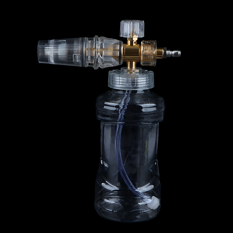 Transparent Foamer Jet Bottle High Pressure Foam Lance Car Washer Cleaning T -wf