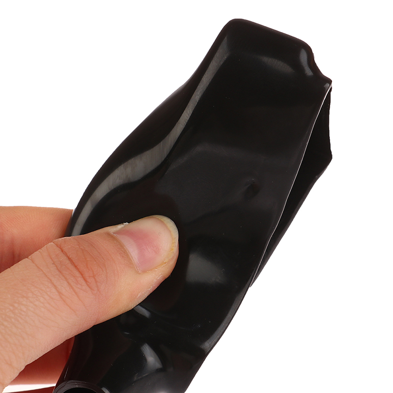 2pcs Red and Black Top Post Style Flexible Battery Terminal Cover for Car Bo -wf