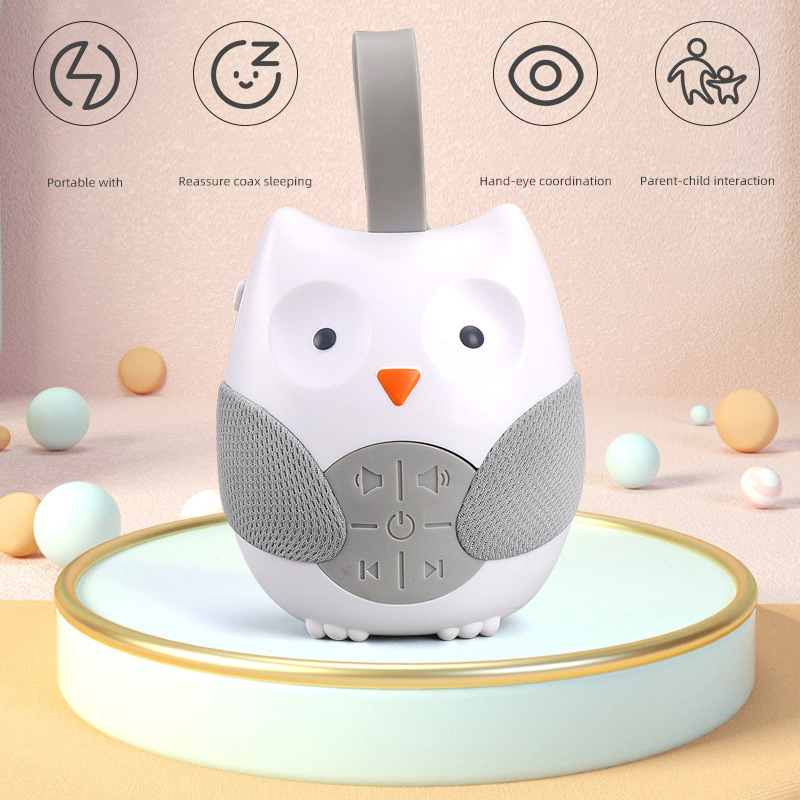 Owl Sleeping Music Player Infant Music Player  Gear Timing Modes Baby Toys ba