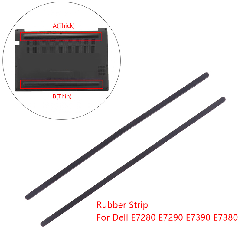 Rubber Strip Laptop Bottom Shell Cover Foot Pad For Dell E7280 E7290 ...