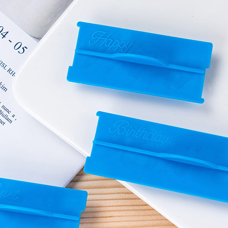 6Pcs/Set Cake Baking Molds Alphabet Letter Words Cookie Press Stamp ...