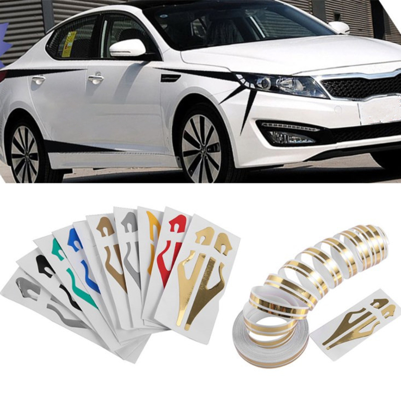 1 rotolo multicolore striping pin nastro car body body decalcomania RODE