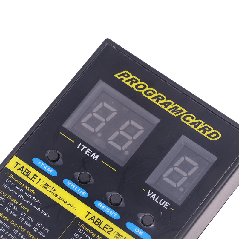 Hobbywing RC Program Card For XERUN and EZRUN SC8 Brushless ESC QuicRun ...