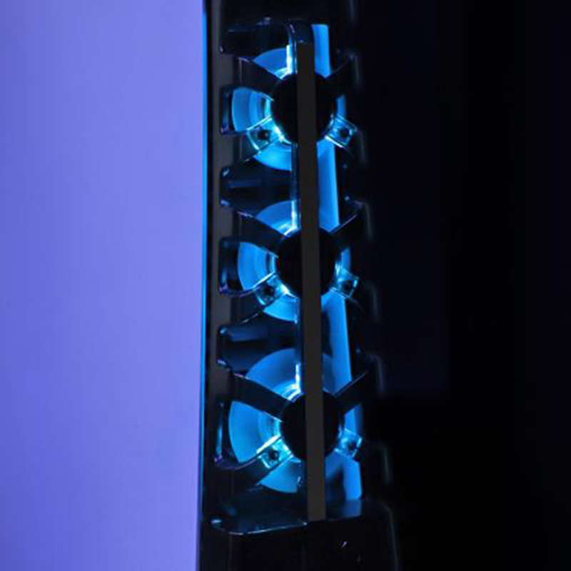 Ventola di raffreddamento accessori PS5 con luce LED per sistema di raffreddamento Playstation 5 BII