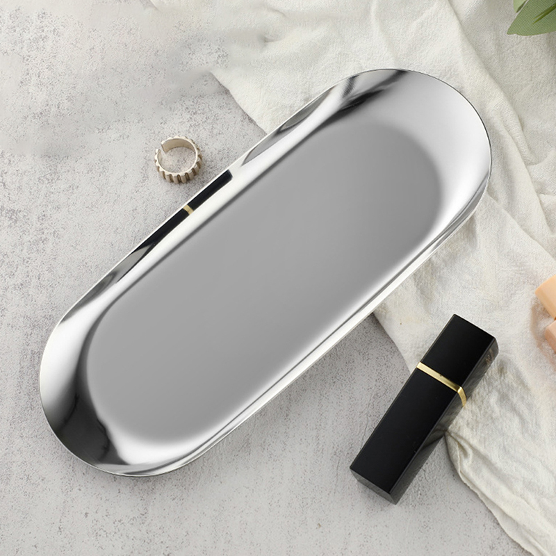 Targa da pranzo oro acciaio inox piatto da dessert noci ciotola per torta di frutta piatto snack TS