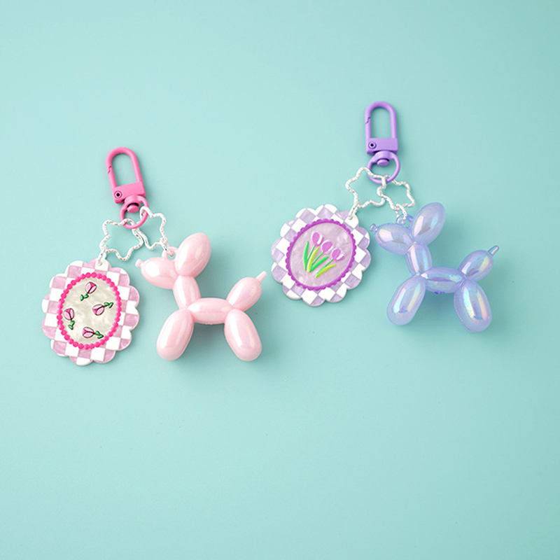 Candy chien clé de la chaîne de chagtifiée Balon Célier -xp -wf