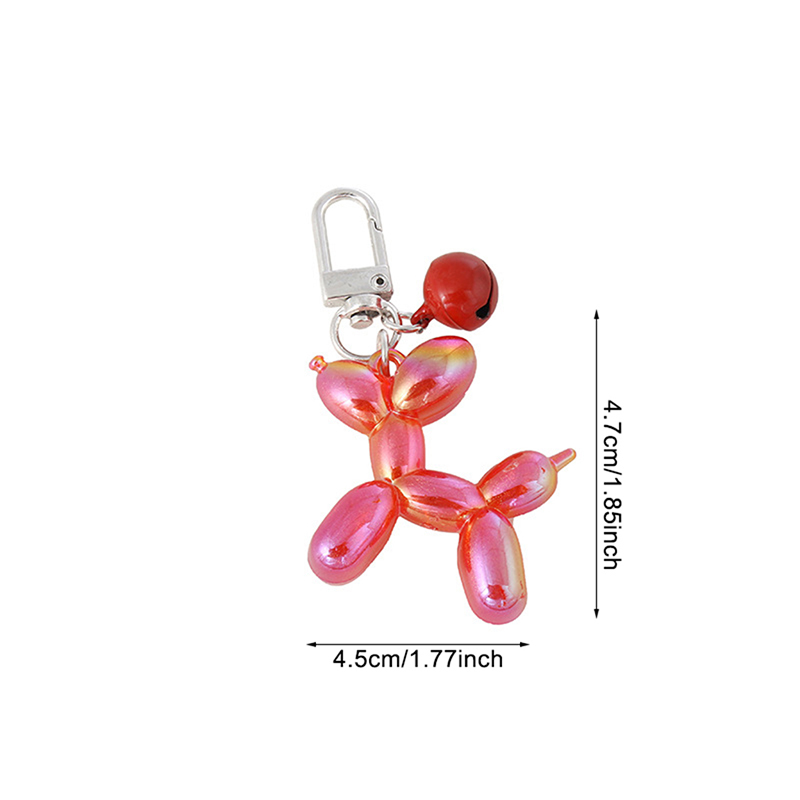 Cartoon Animal Couple Keychains Key Ring For Women Men New Colorful Cute Pet -wf