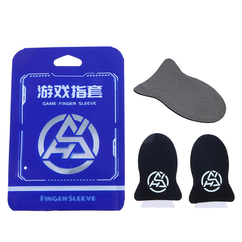 1 paio di punte luminose delle dita per PUBG mobile gaming copertura dita a prova di sudore ❤XH