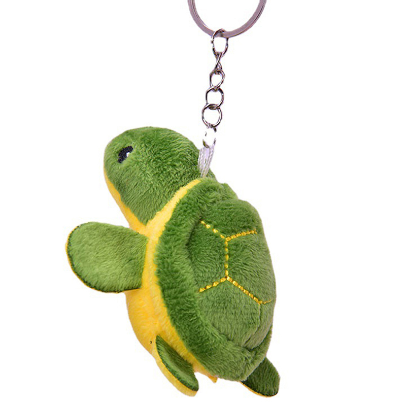 Kawaii Tartaruga Marina Portachiavi Carino Animale Peluche Portachiavi Borsa Cellulare Penda TS