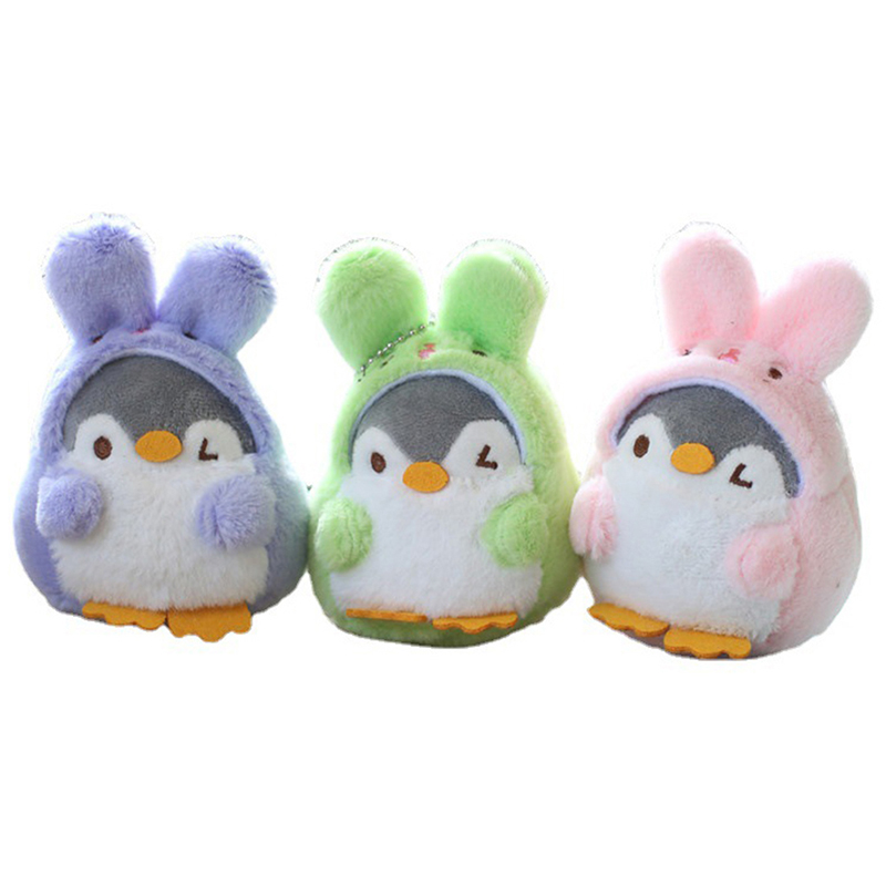 Ciondolo Portachiavi Carino Pinguino Carino Carino Borsa Peluche Decorazione Regalo Compleanno_j_
