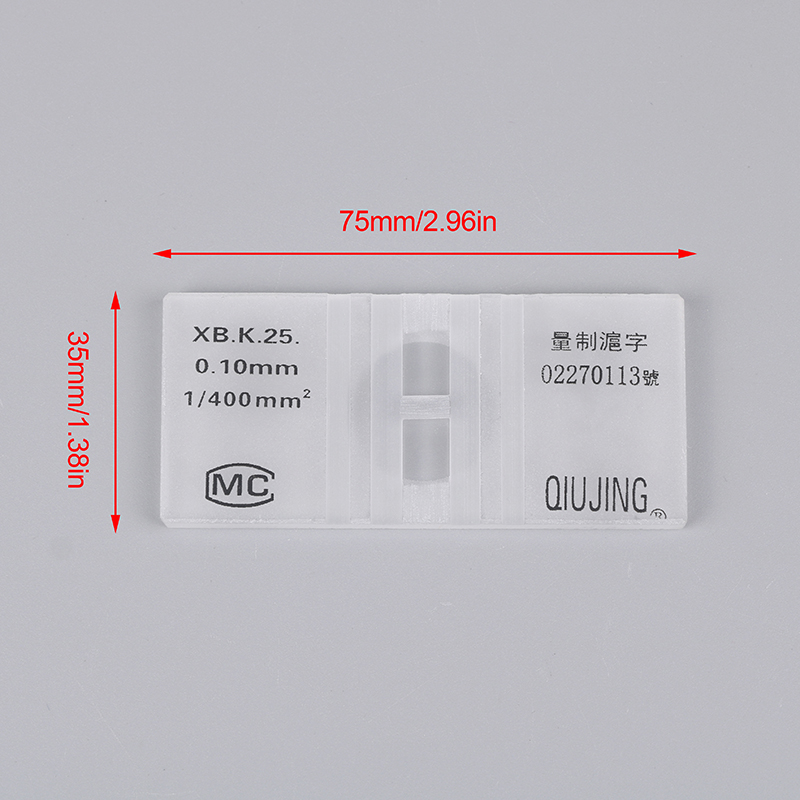 HEMACYTOMETER BLOOD CELL Counting Chamber Blood Cell Counter Red Blood ...