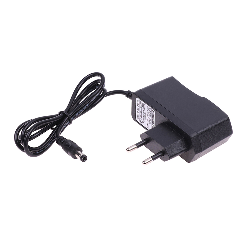AC DC 9V 1A 1000ma Power Adapter Supply EU Plug Reverse Polarity ...