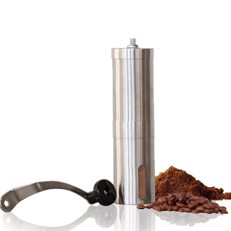 Macinacaffè manuale in acciaio inox macchina rimovibile portatile con Cr BII