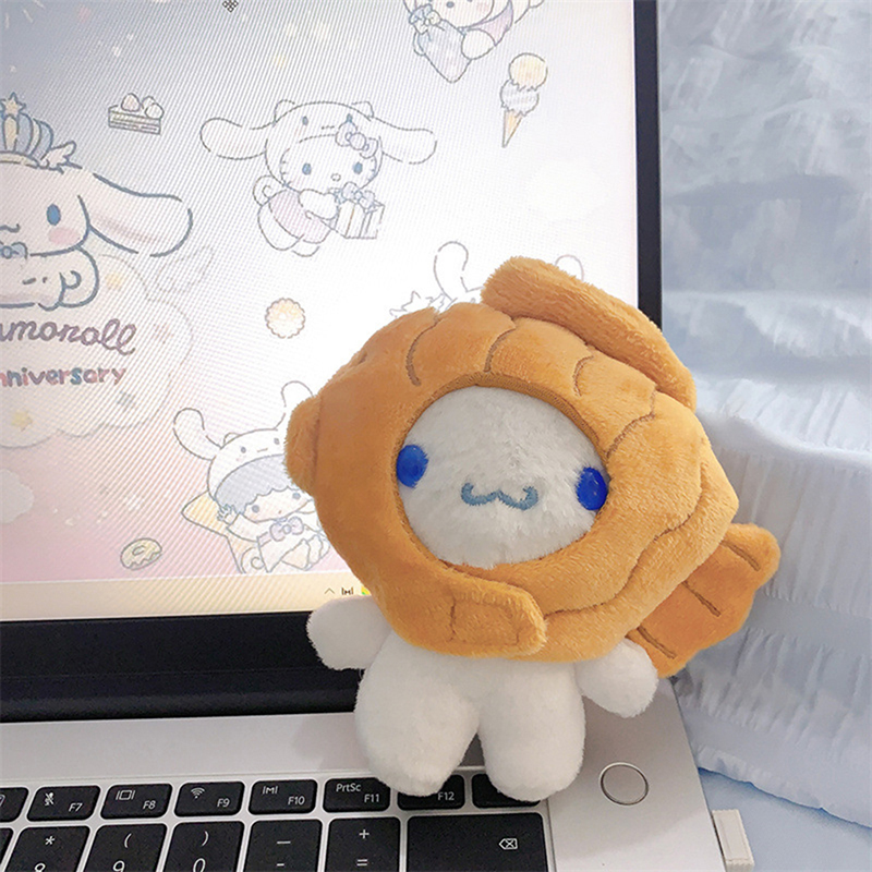 Borsa peluche cane 13 cm borsa portachiavi decorazione peluche bambola ciondolo piccolo Gi Sn