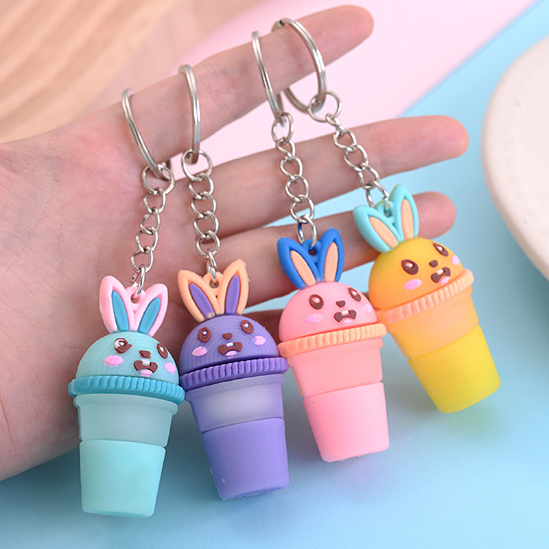 Simulazione creativa tridimensionale gelato portachiavi da appendere decorazione b TS