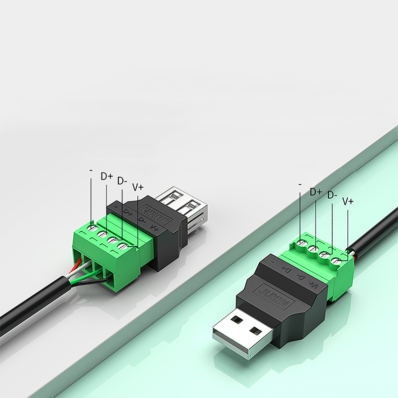 USB Solderless Plug USB Male female Mobile phone Keyboard Mouse ...