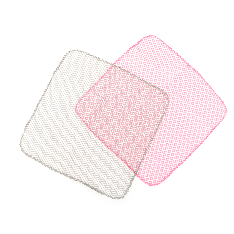 2 pezzi rosa/grigio lavapiatti vestiti a rete a secco rapido rete lavasciuga panni in gf