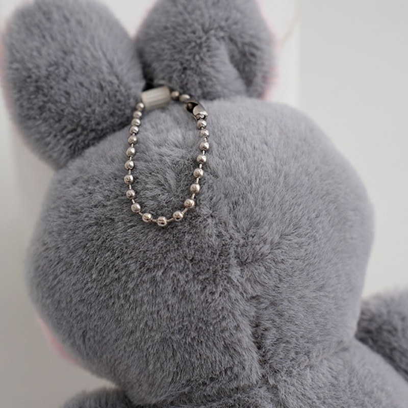 Kawaii Cartoni animati Carino Peluche Giocattolo Coniglio Borsa Scuola Zaino Ciondolo Accessori_j_