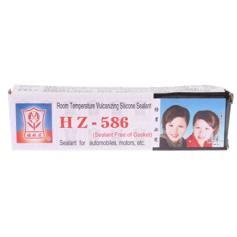 Colla sigillante auto 586 silicone nero guarnizione gratuita sigillante colla di riparazione GF